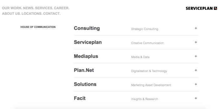 Serviceplan Group | Top Interactive Agencies